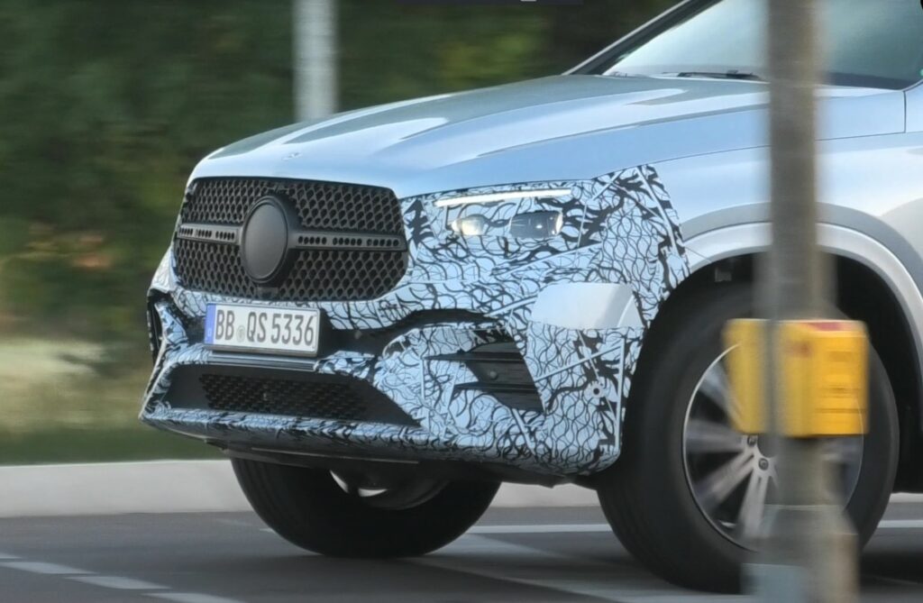 Erlkönig: GLE Coupé Testträger der Modellpflege unterwegs