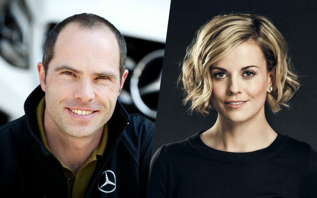 Let´s talk Mercedes: Podcast von Susie Wolff & Robert Lesnik
