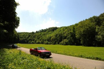 Ideales Streckenprofil auf der ehemaligen Teststrecke Friedrichsruhe
