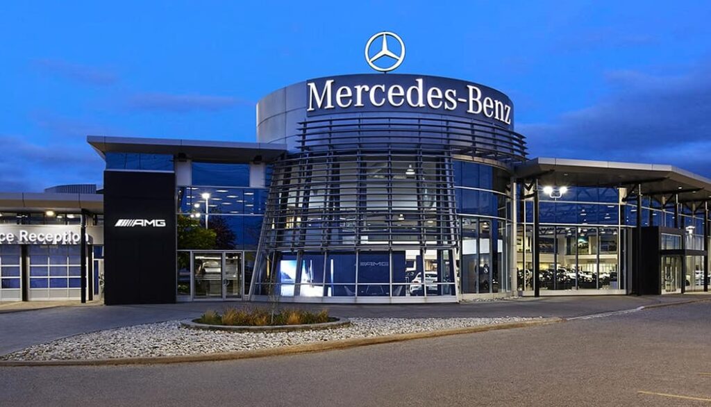 Mercedes-Benz Kanada verkauft Standorte in und um Toronto