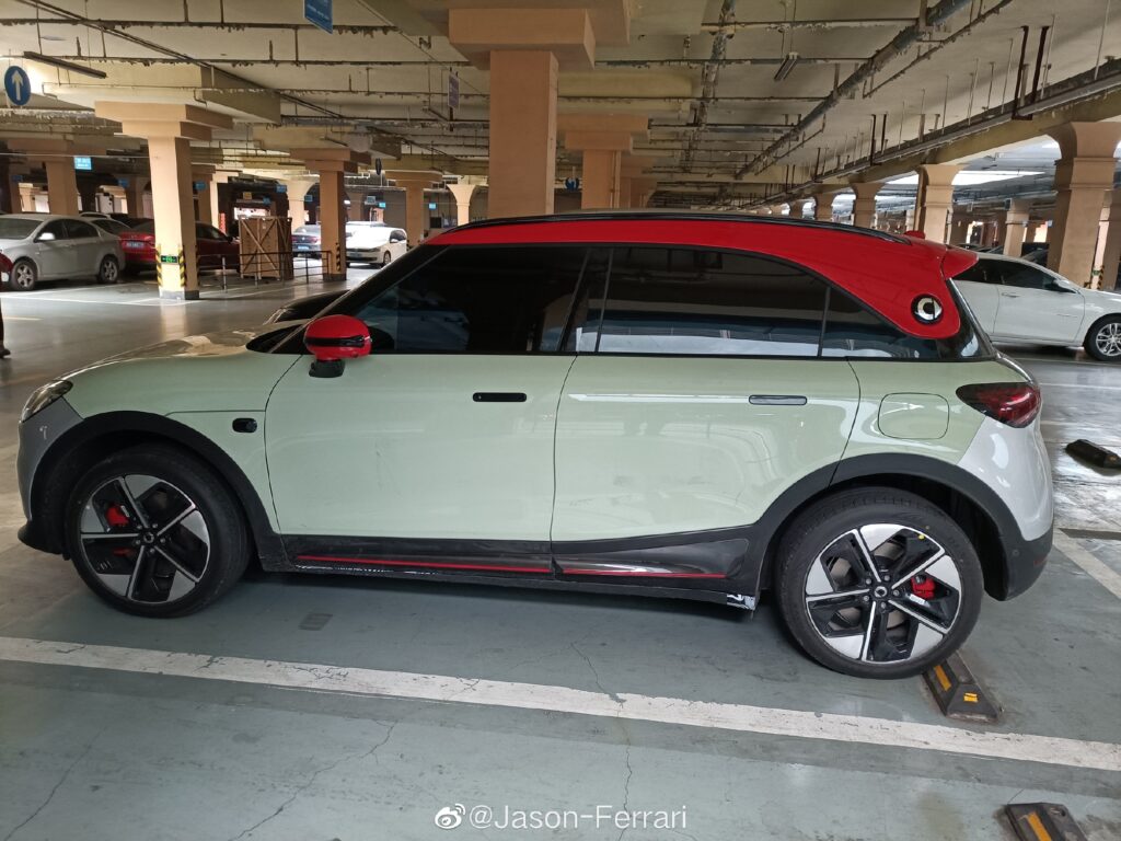 So sieht die Performance-Variante des smart #1 aus