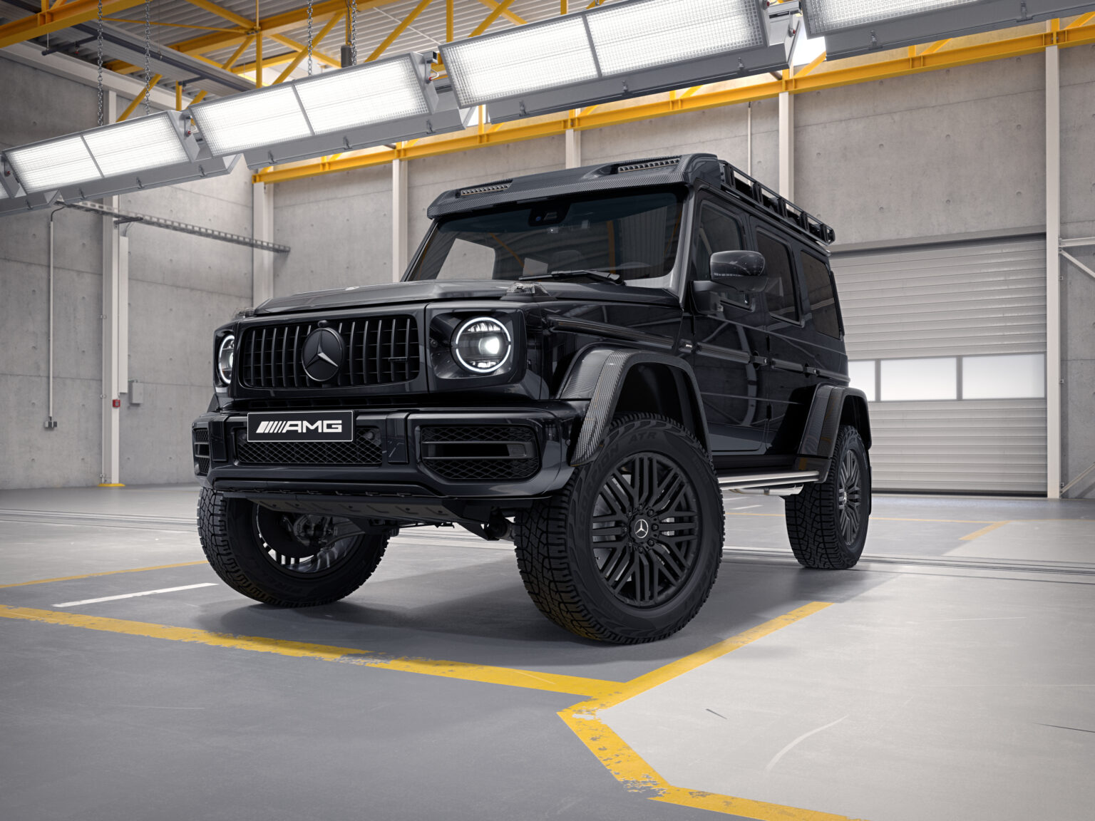 Der Mercedes-AMG G 63 4x4² - mehr Details zur Ausstattung