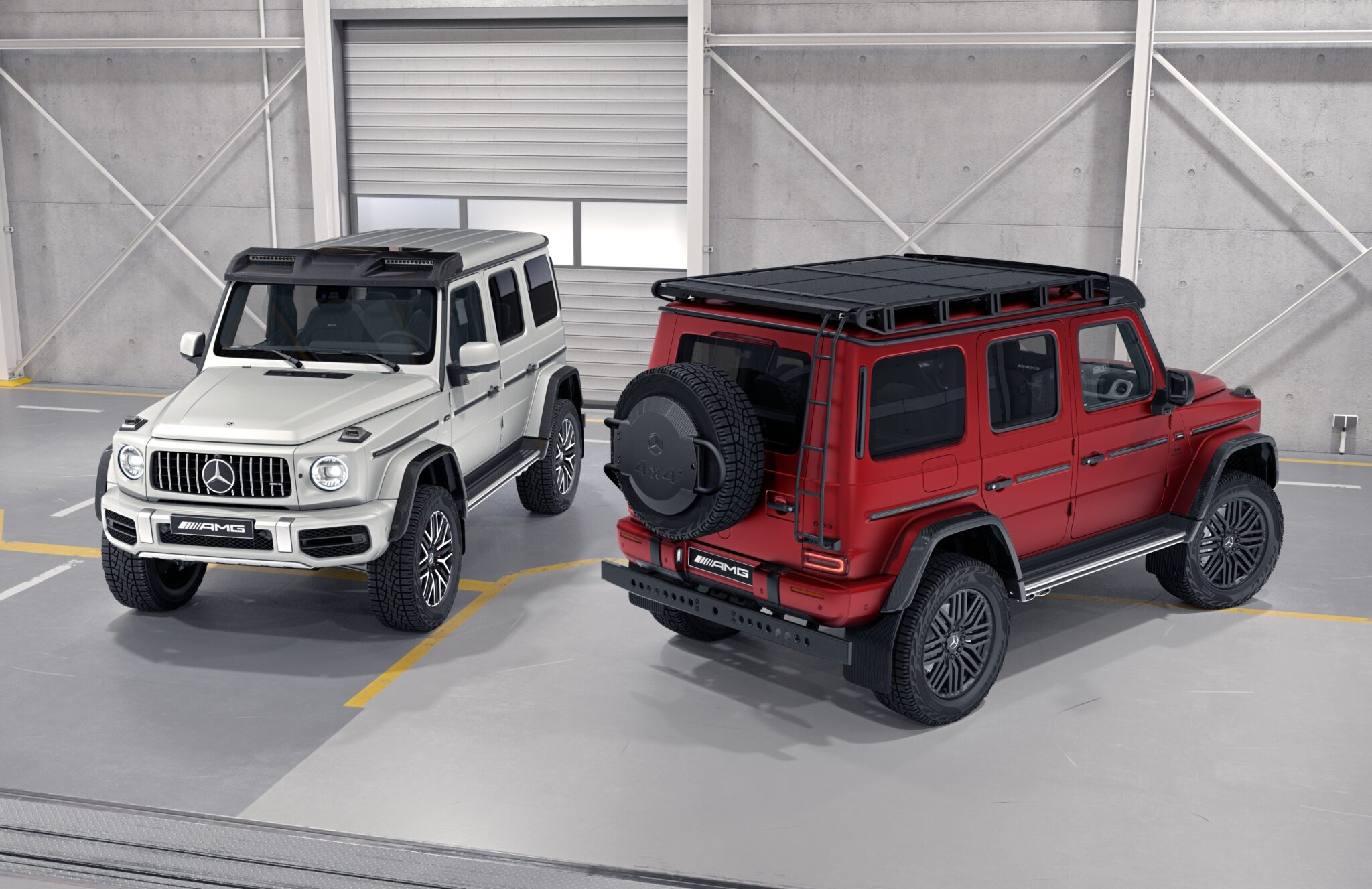 Der Mercedes-AMG G 63 4x4² - mehr Details zur Ausstattung