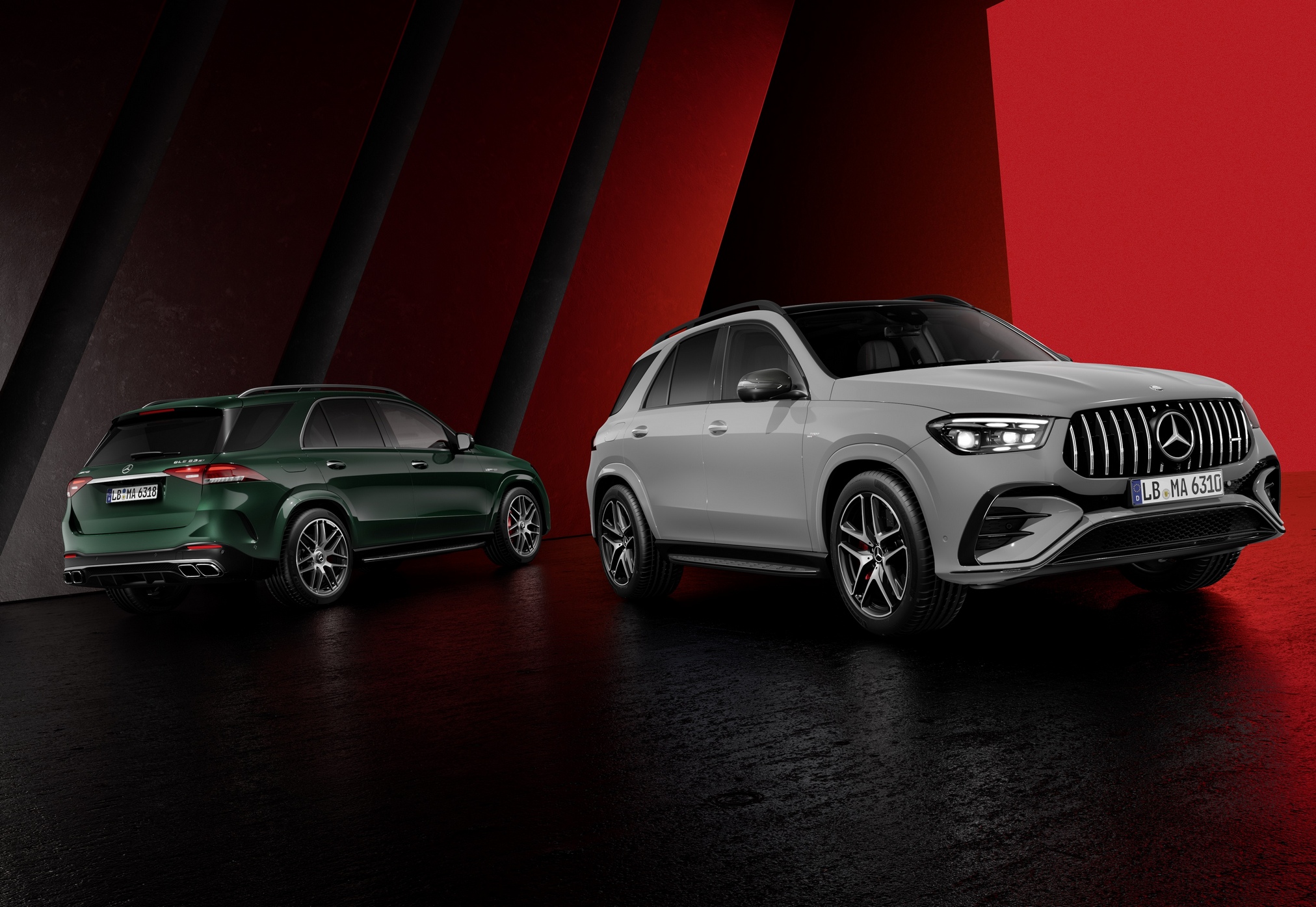 So sieht die GLE und GLE Coupé Modellpflege im Detail aus