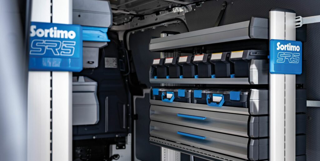 Sortimo Regalsystem beim Vito nun ab Werk lieferbar