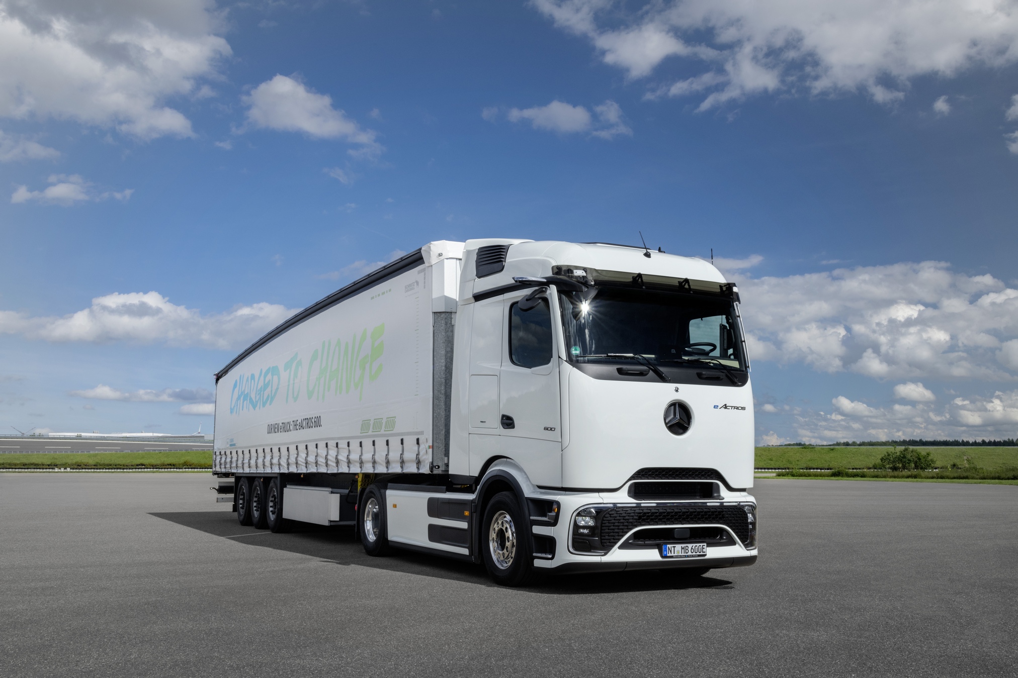 Weltpremiere des eActros 600 von Mercedes-Benz