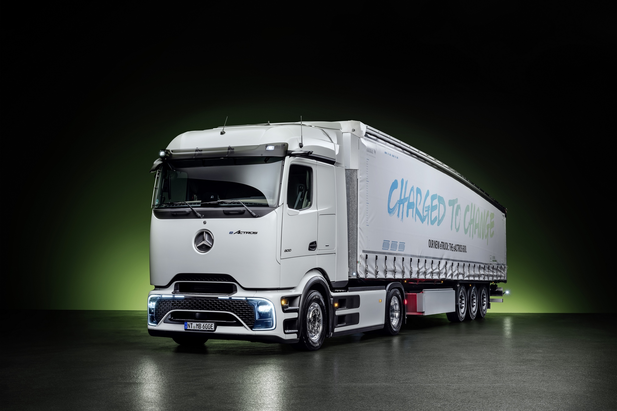 Weltpremiere des eActros 600 von Mercedes-Benz