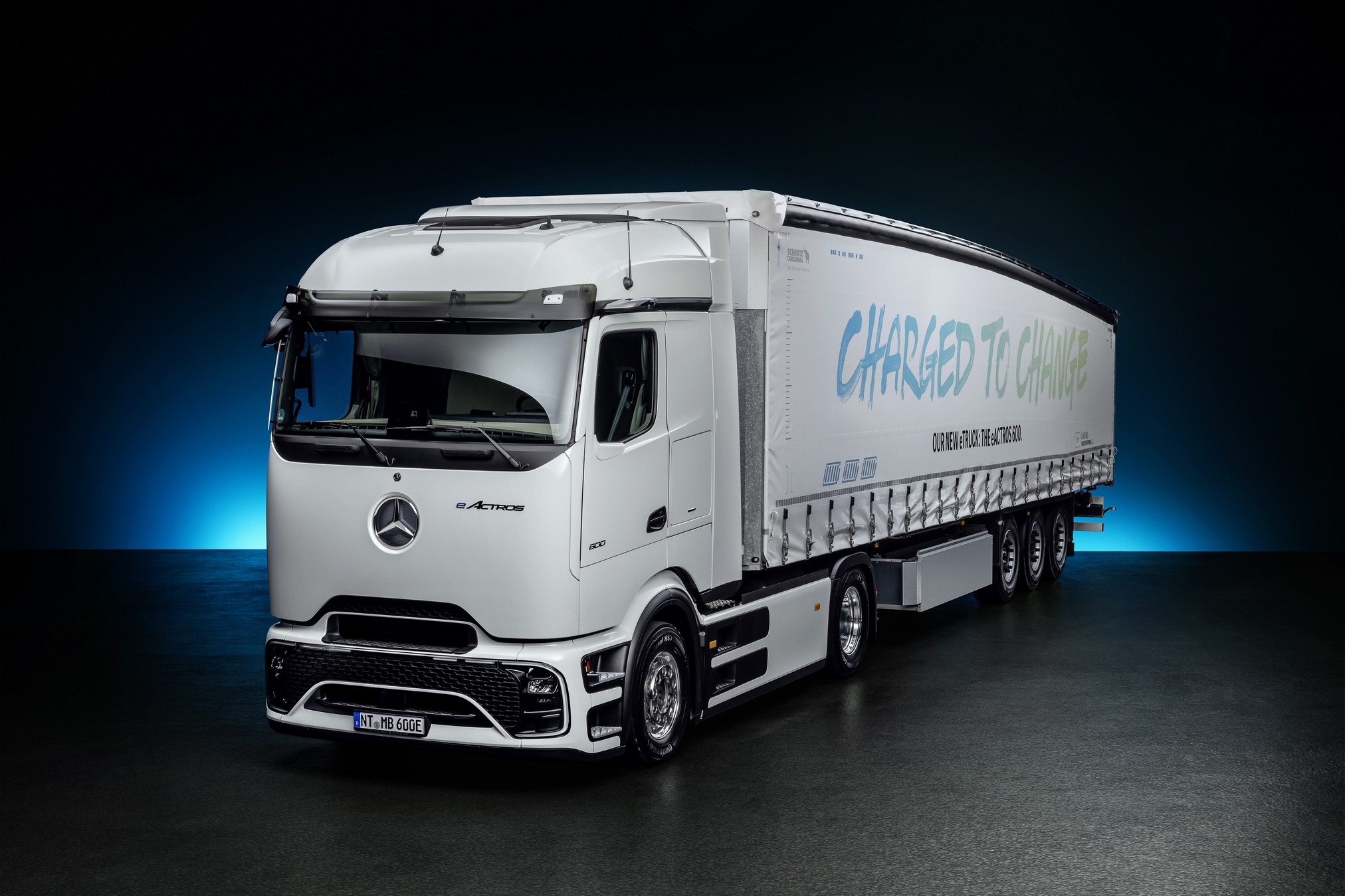 Weltpremiere des eActros 600 von Mercedes-Benz