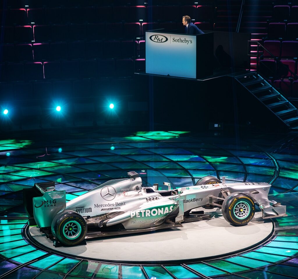 Mercedes W04 in Las Vegas für mehr als 17 Millionen Euro versteigert