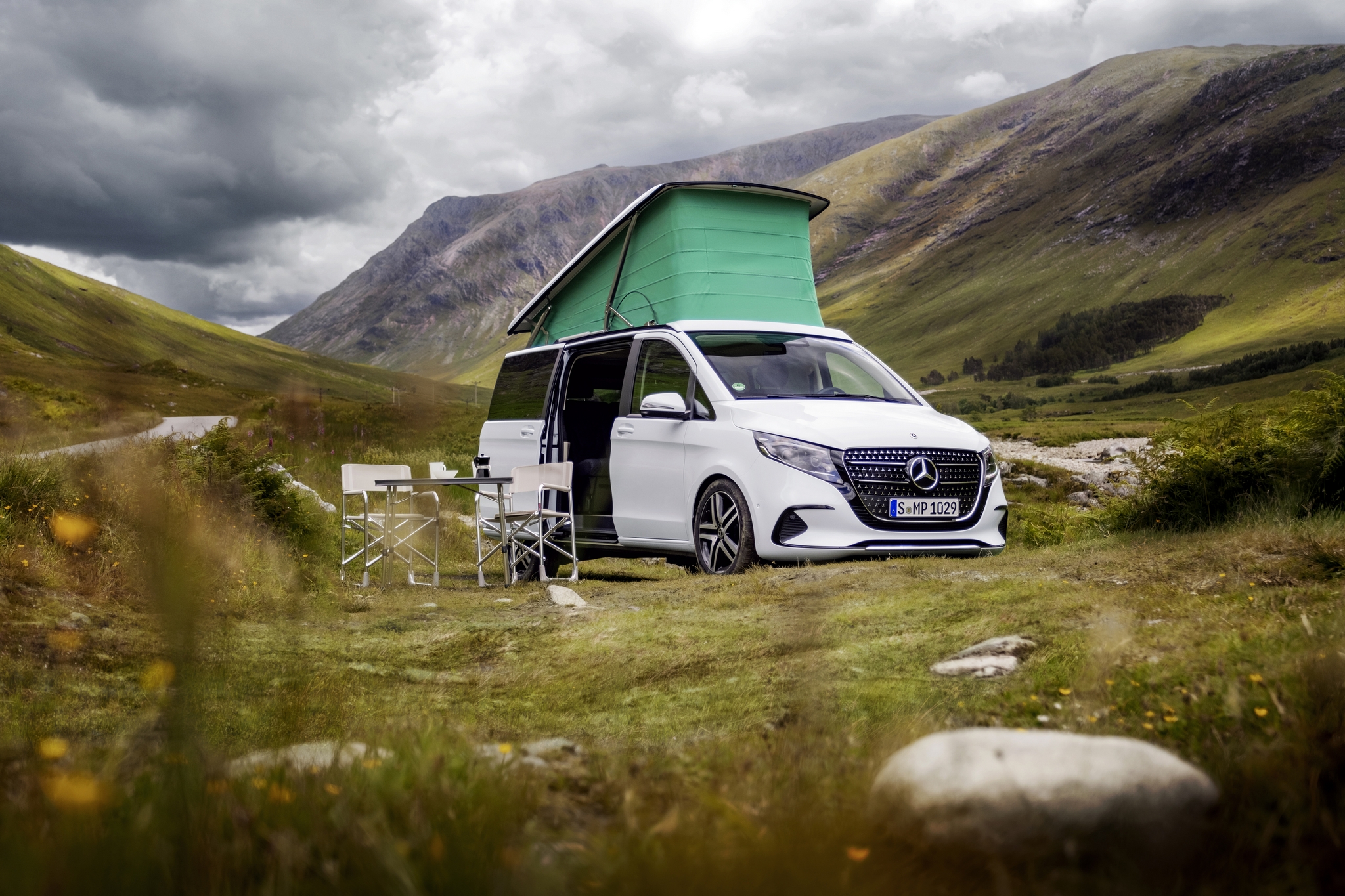 Mehr Impressionen zur Modellpflege des V-Klasse Marco Polo