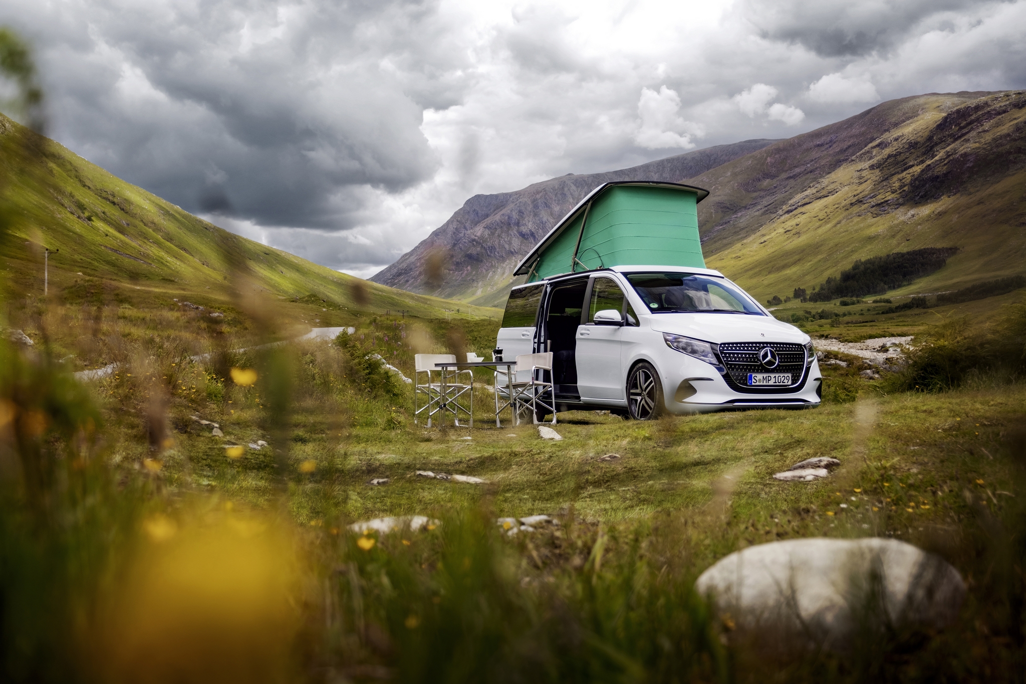 Mehr Impressionen zur Modellpflege des V-Klasse Marco Polo