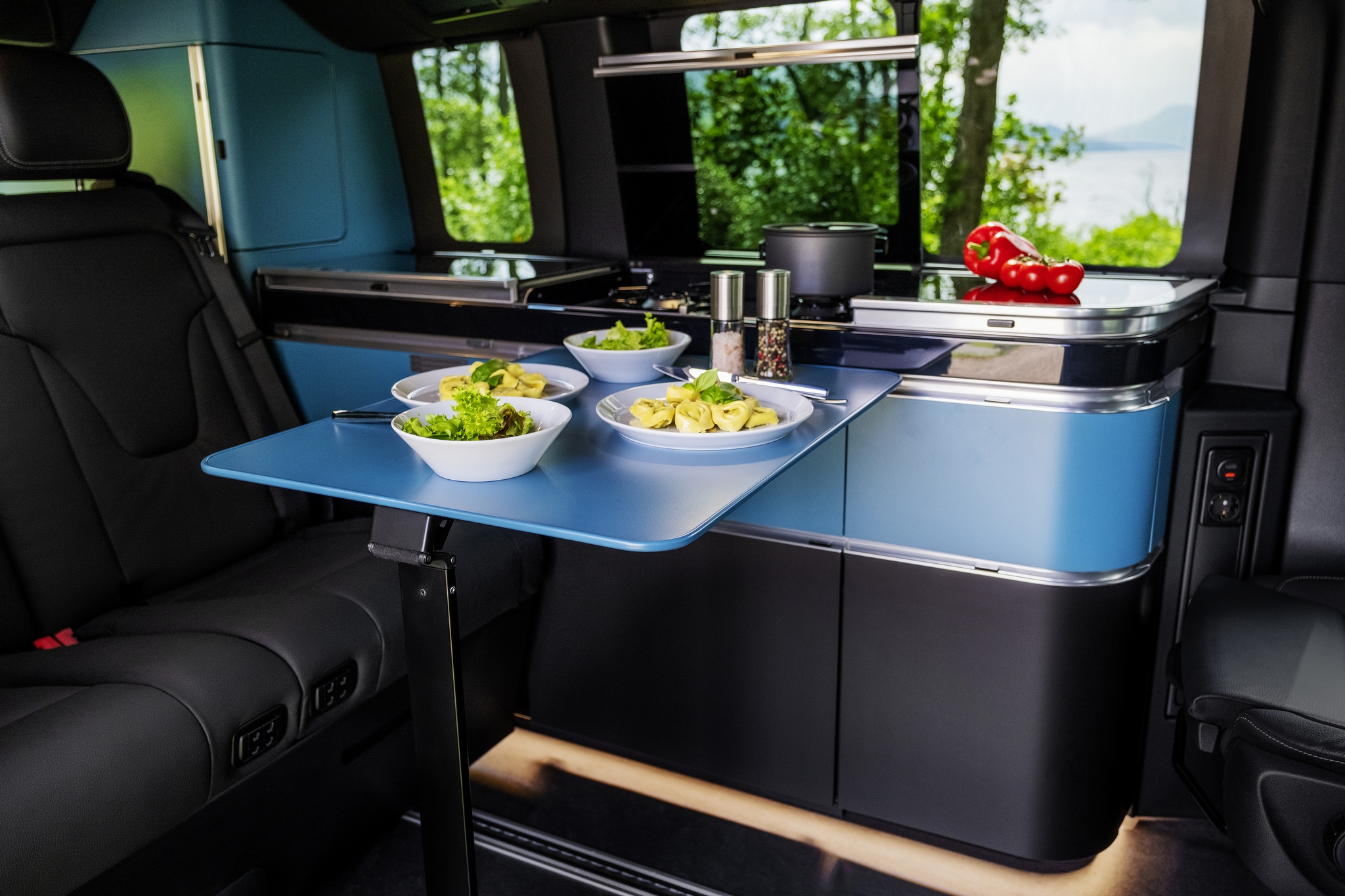 Mehr Impressionen zur Modellpflege des V-Klasse Marco Polo