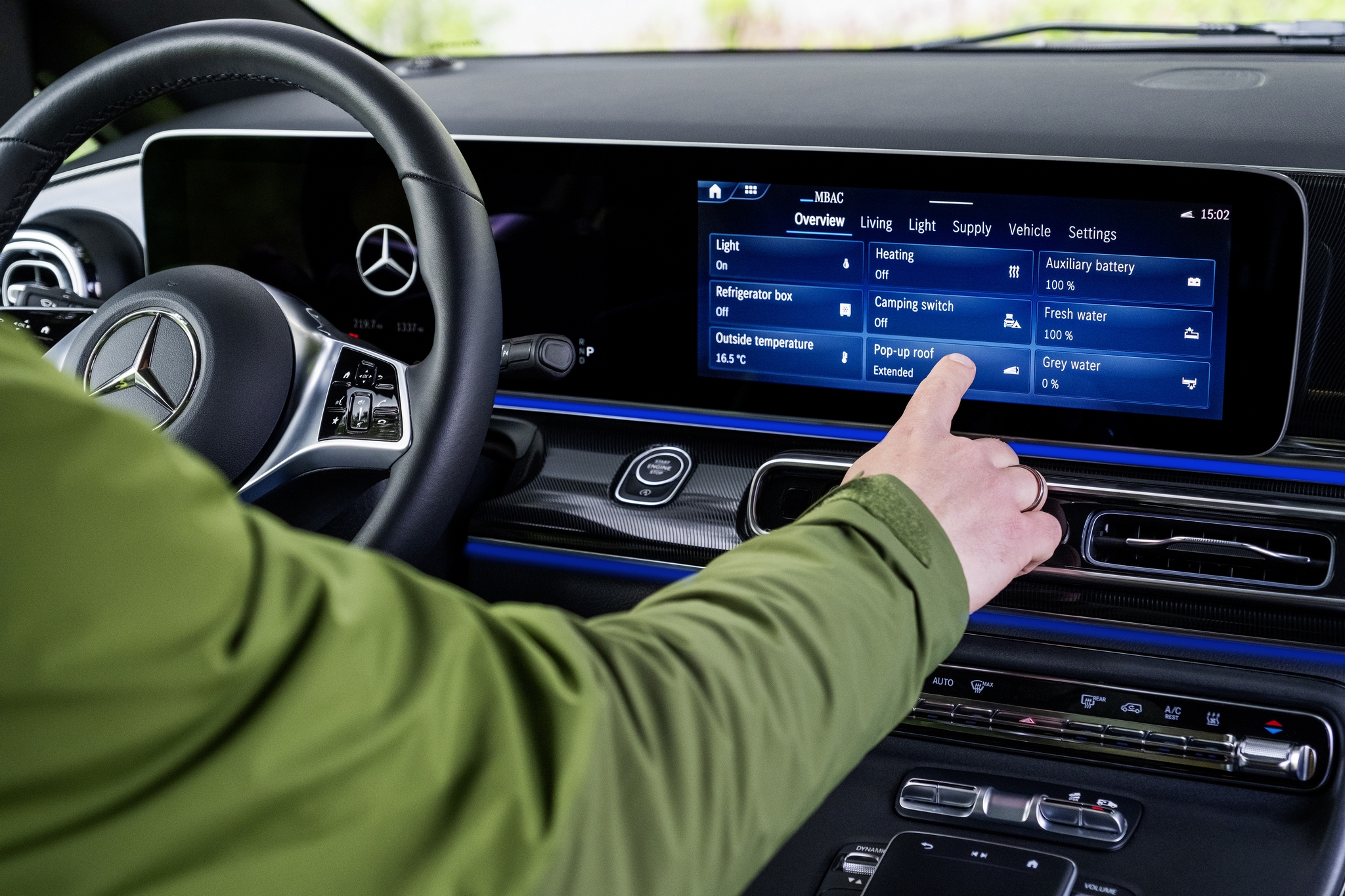 Mehr Impressionen zur Modellpflege des V-Klasse Marco Polo