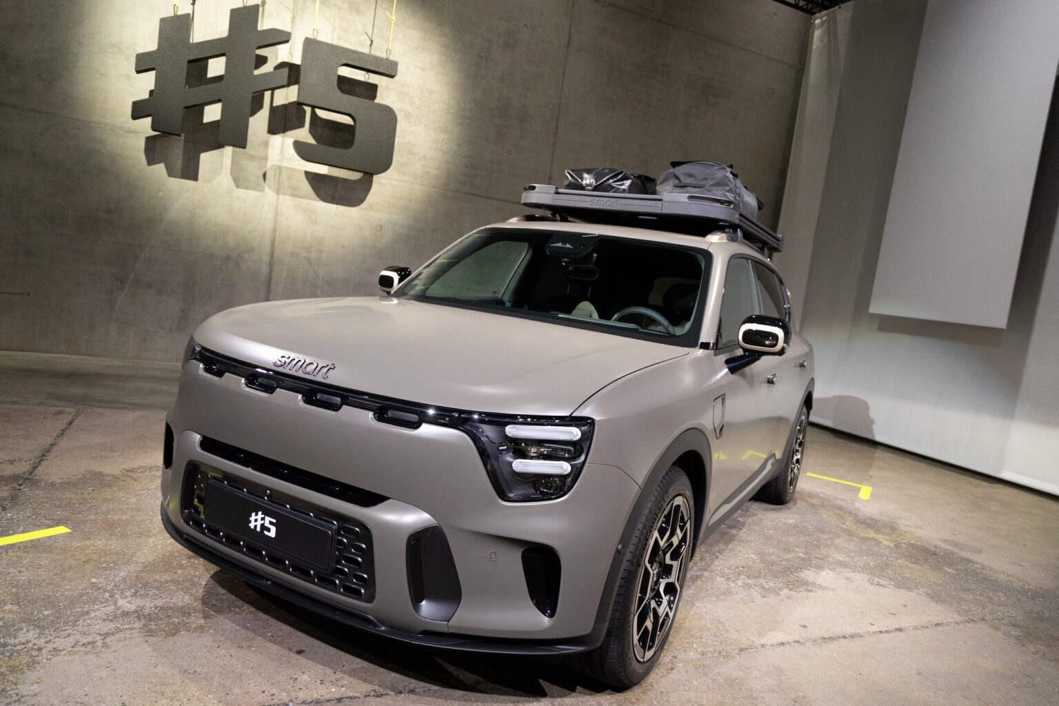 Vergleich der Ausstattungslines des smart #1 im Überblick