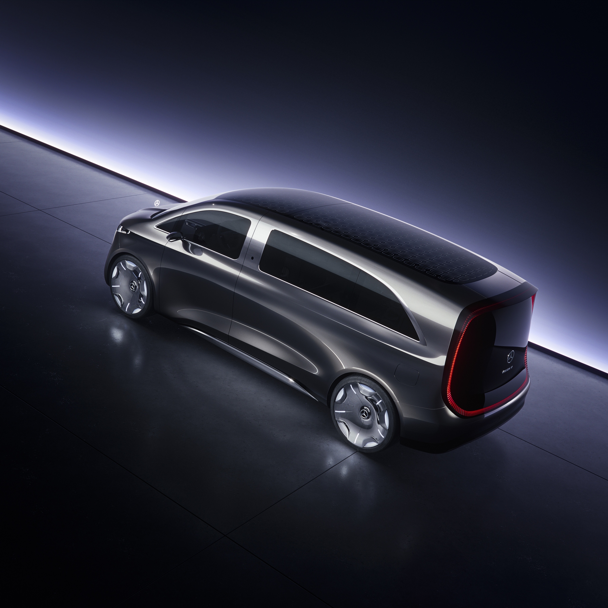 Mercedes-Benz Vision V: Der Van als Luxuslounge