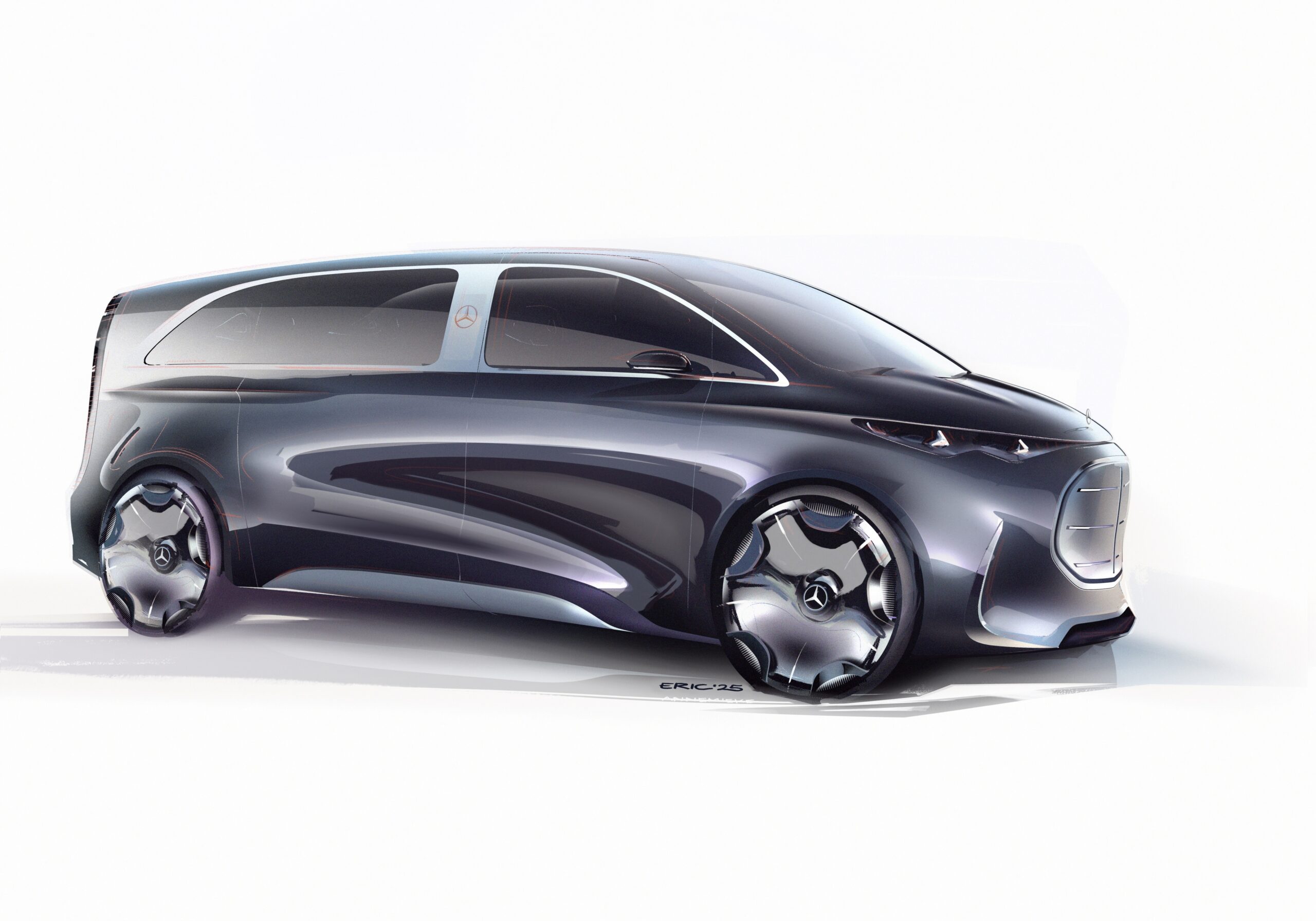 Vision V Weltpremiere: Alle Bilder des luxuriösen Elektro-Vans von Mercedes