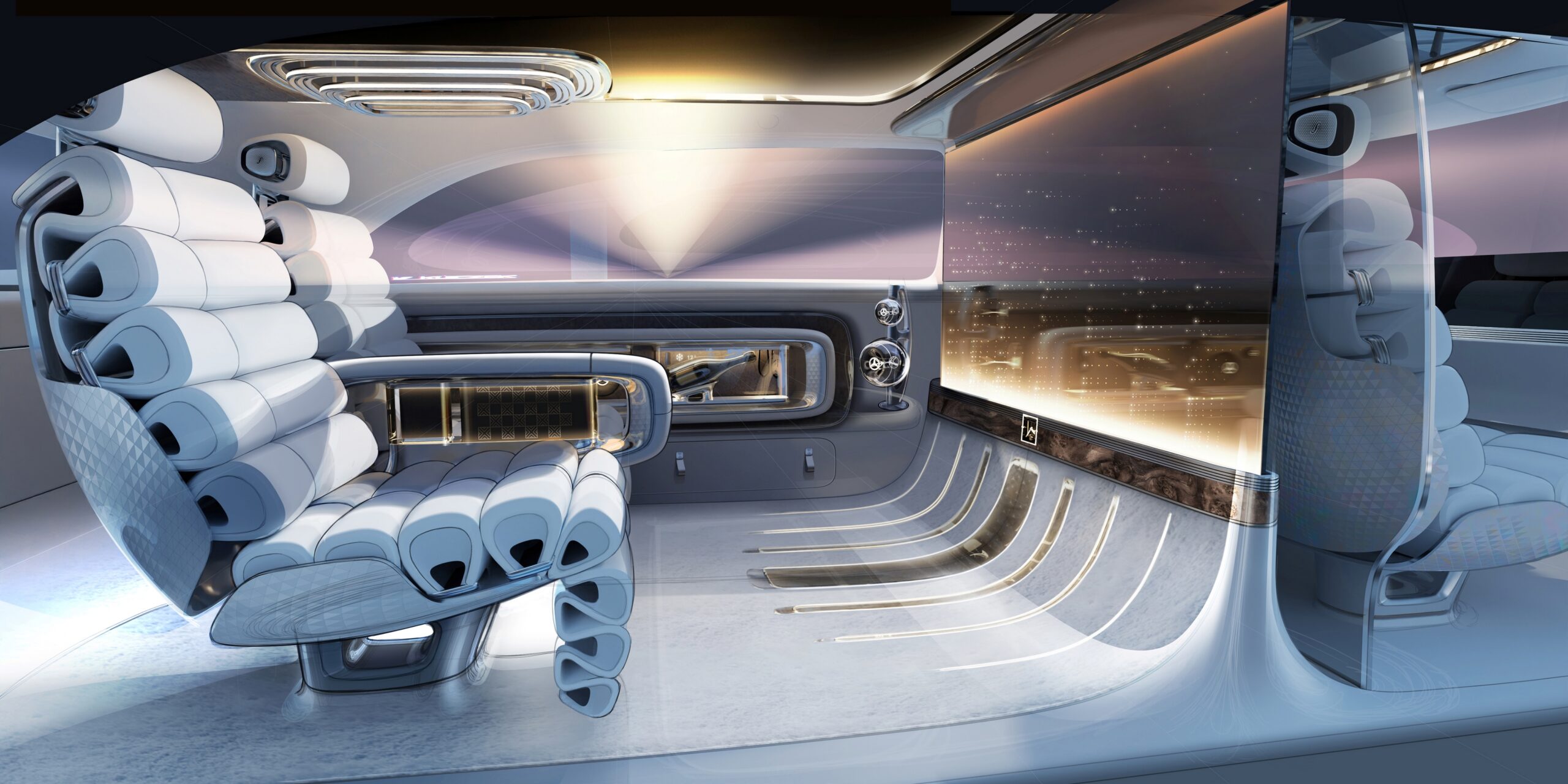Vision V Weltpremiere: Alle Bilder des luxuriösen Elektro-Vans von Mercedes